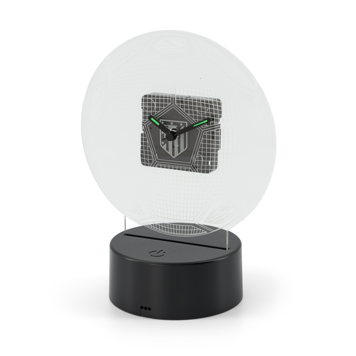 BUY Led light methacrylate clock ONLINE | Atlético de Madrid Official Store