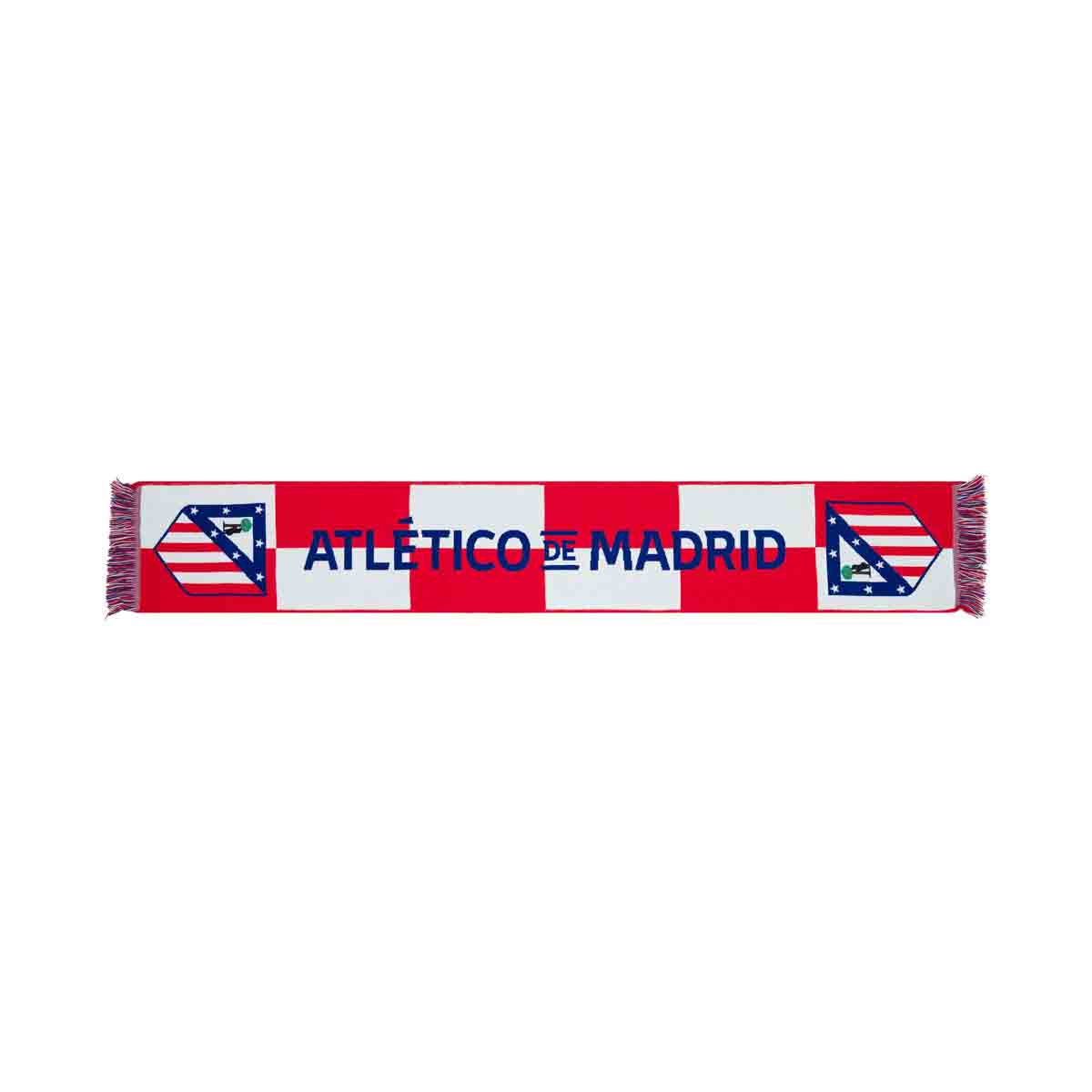 COMPRAR Bufanda Atlético de Madrid cuadros rojiblancos ONLINE | Tienda ...
