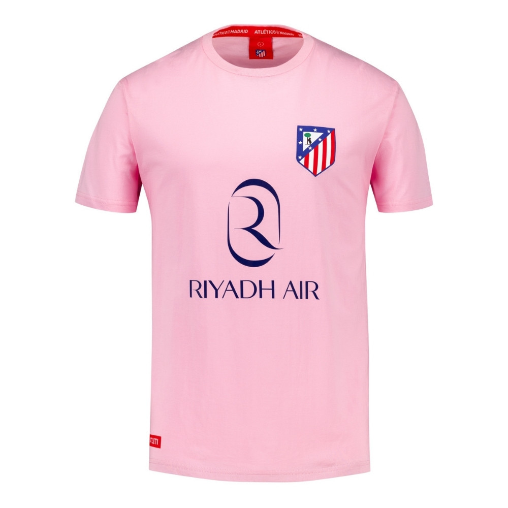 BUY Pink Riyadh Air T-shirt ONLINE | Atlético de Madrid Official Store