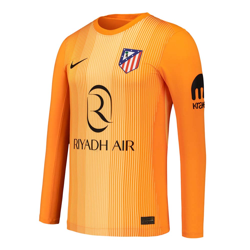 BUY Men orange goalkeeper 25/26 long sleeve jersey ONLINE | Atlético de ...
