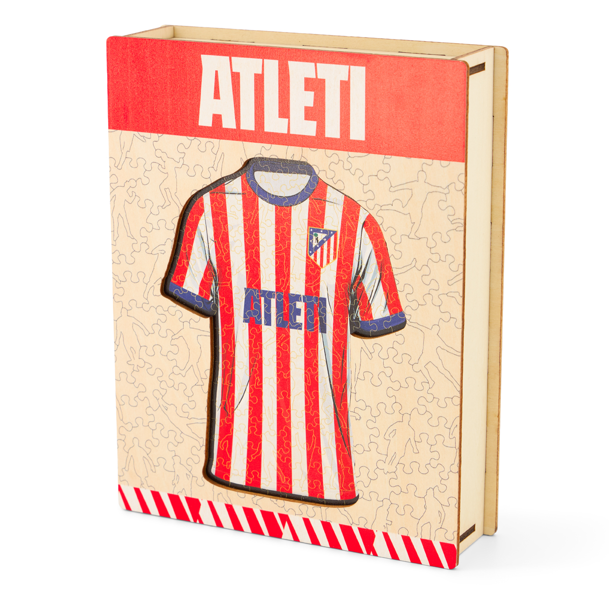 BUY Small Wooden Jersey Puzzle ONLINE | Atlético de Madrid Official Store