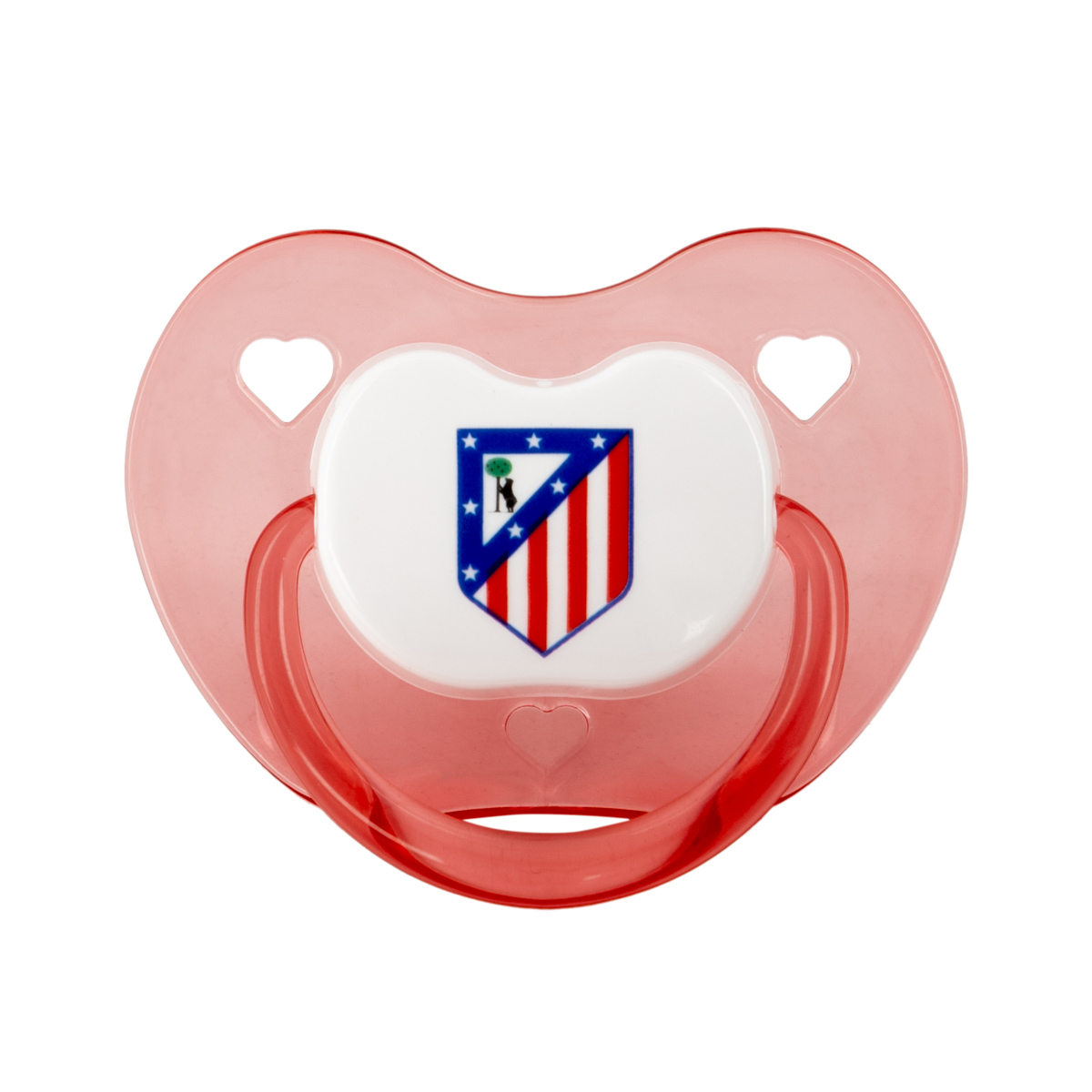 COMPRAR Chupete Rojo Escudo ONLINE | Tienda oficial del Atlético de Madrid